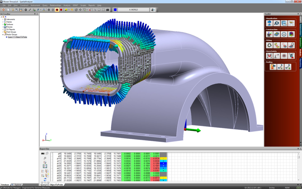 SpatialAnalyzer | Metrology & Large-Scale Inspection Software